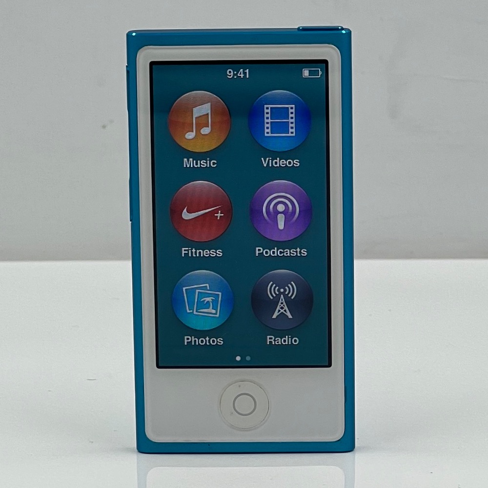 Pre-owned APPLE IPOD NANO 7TH GENERATION MODEL A1446 - 16GB BLUE - Own4Less